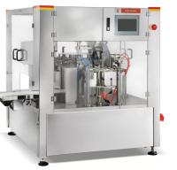 China 50 WPM Vacuum Bag Premade Pouch Rotary Packing Machine for sale