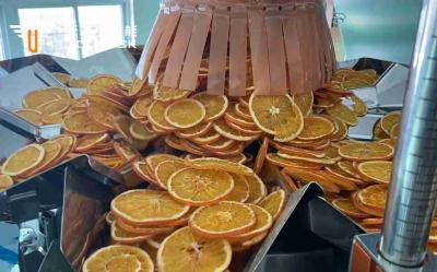 China Automatic 10 Heads Multihead Combination Weigher For Dry Fruit Pieces for sale