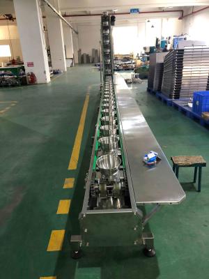 China 0.75KW Pickle Packaging Machine Measurable Food Safe Bowl Type Tipplers Conveyor For Patches Blocks for sale