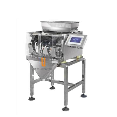 China SUS304 Four Heads Linear Weigher Packing Machine Full Colour LCD Touch Panel Controlled for sale