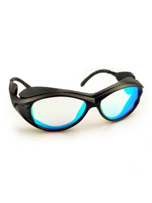 China Glass PC 532 Nm Laser Safety Glasses Od6+ Green Light Reflective for sale