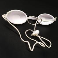 China Black Blue White  Adjustable Length E Light Protective Eye Patch for sale