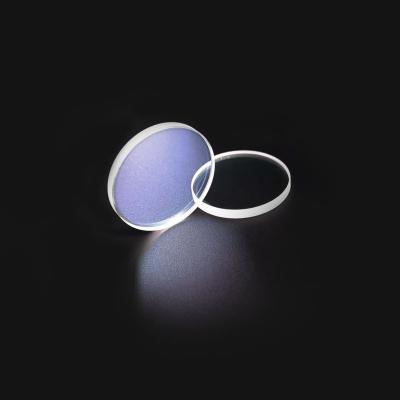 China Clear Plano 37*2mm 300W Glass Fiber Collimator Lens for sale