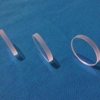 China 45 Degree Chamfer 54*2mm Transparent Fiber Laser Protective Lens for sale
