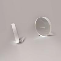 China laser Focus lens optical mirror Imported JGS1 1064nmAR Plano-convex focusing mirror 30*4.5mm F=120 optics for sale
