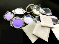 China Protective 3.18g/Cm3 7775nm Window Plate CaF2 IR Optics for sale