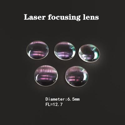 China Plano Convex 6.5mm FL=12.7 Laser Focusing Lens 430nmAR for sale