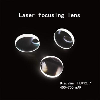 China H-K9L 400-700nmAR Laser Focusing Lens 7mm FL=12.7 for Laser Machine for sale