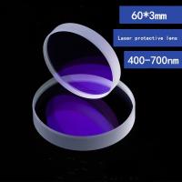 China Imported JGS1 Quartz Laser Optical Lens 400-700nm Double Sides Coated for sale