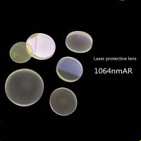 China Circular 142*10mm Laser Optical Lens 1064nm AR For Laser Machine H-K9L for sale