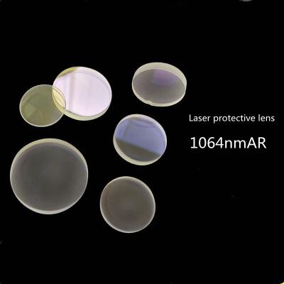 China Circular 142*10mm Laser Optical Lens 1064nm AR For Laser Machine H-K9L for sale