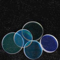 China Circular 142*10mm Laser Optical Lens 1064nm AR For Laser Machine H-K9L for sale