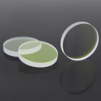 China Yellow Film 1064nm AR 55*1.5mm Laser Optical Lens JGS1 Quartz for sale