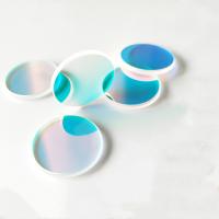 China Circular 12*2mm 45 Degree Reflective Lens 355nmHR Quartz UV Laser Optical Lens for sale
