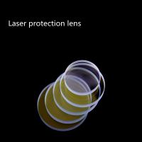 China Diameter 36mm Laser Optical Lens Quartz Glass 650 1064nmAR for sale