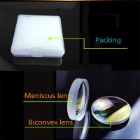 China F120 Meniscus Compound Laser Focusing Lens H-K9L+ZF2 300W For Laser Cutting Head for sale