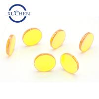China ZnSe CO2 Fiber Laser Protective Lens Double Coated 12.7*2.5mm Circular Window Lens for sale