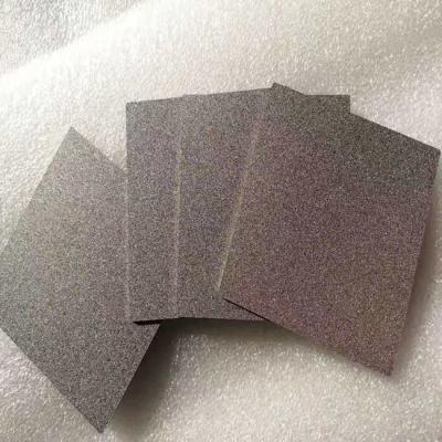 China 10 Micron Electrode Porous Sintered Titanium Plate for sale