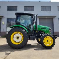 China 100HP 4WD Farm Tractor with Gear Transmission Dealer Package with Gear Transmission for Field Operation for sale