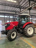 China 100HP 4WD Farm Tractor with Gear Transmission Dealer Package with Gear Transmission for Field Operation for sale