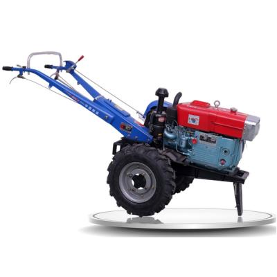 China 18HP 2WD Walking Tractor for Compact Farm Tasks with Power Tilling, Small Fields and Garden Use for sale
