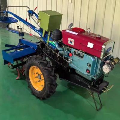 China Walking Tractor for Small Field Tillage Service Package for Small Field Tillage and Garden Farm Use for sale