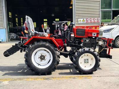 China 18HP Walking Tractor for Small Farms with Loader Matching and Export Support for sale