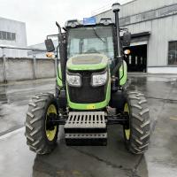 China 4WD Four Wheel Farm Tractor with Multi-speed Transmission with Plowing, Tillage and Field Transport Support for sale