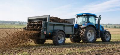 China BSM Tractor Manure Spreader for Organic Fertilizer Application for sale