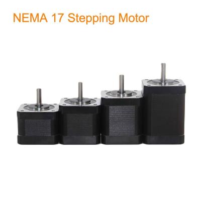 China NEMA17 Hybrid Type Stepper Motor Two Phase Stepper Motor Low Vibration for sale
