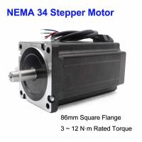 China NEMA 34 2 Phase High Precision Stepper Motor , Industrial Stepper Motor Manufacturers for sale