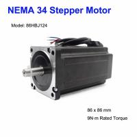 China Industrial Automation Hybrid Stepper Motor NEMA34 With 9N·M Torque Output for sale