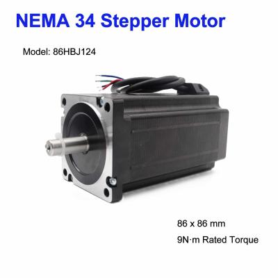 China Industrial Automation Hybrid Stepper Motor NEMA34 With 9N·M Torque Output for sale