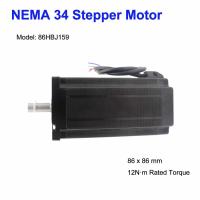 China NEMA 34 Hybrid Stepper Motor High Torque 86mm Stepper Motor For Industrial Automation for sale