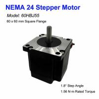 China Robust NEMA24 Hybrid Stepper Motor High Torque With 1.56N·M Torque Output for sale