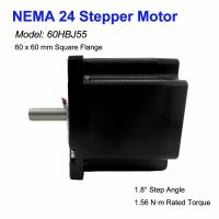 China Robust NEMA24 Hybrid Stepper Motor High Torque With 1.56N·M Torque Output for sale