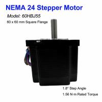 China Robust NEMA24 Hybrid Stepper Motor High Torque With 1.56N·M Torque Output for sale
