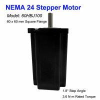 China 60HBJ100 NEMA24 Hybrid Stepper Motor With 3.6N·m Torque Output for sale