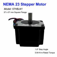 China 57HBJ41 NEMA 23 Hybrid Stepper Motor High Torque With 0.64N·m Torque Output for sale
