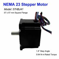 China 57HBJ41 NEMA 23 Hybrid Stepper Motor High Torque With 0.64N·m Torque Output for sale