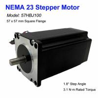 China 57HBJ100 NEMA23 Stepping Motor 2 Phase Hybrid Type Stepper Motor With 3.1N·M Torque Output for sale
