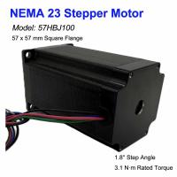 China 57HBJ100 NEMA23 Stepping Motor 2 Phase Hybrid Type Stepper Motor With 3.1N·M Torque Output for sale