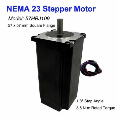 China 2 Phase Hybrid Stepping Motor NEMA 23 57mm Stepper Motor With 3.6N·m Torque Output for sale