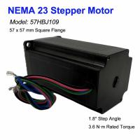China 2 Phase Hybrid Stepping Motor NEMA 23 57mm Stepper Motor With 3.6N·m Torque Output for sale
