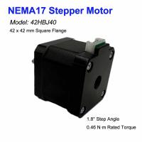 China 42HBJ40 Hybrid Stepper Motor NEMA17 With 0.46N·M Torque Output / 1.8° Step Angle for sale