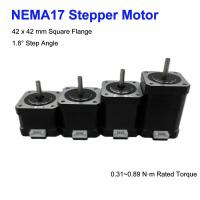 China 42HBJ40 Hybrid Stepper Motor NEMA17 With 0.46N·M Torque Output / 1.8° Step Angle for sale