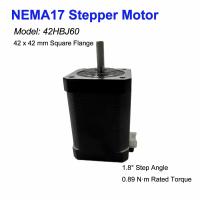 China High Torque Nema 17 Stepper Motor With 0.89N·M Torque Output for sale