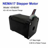 China High Torque Nema 17 Stepper Motor With 0.89N·M Torque Output for sale