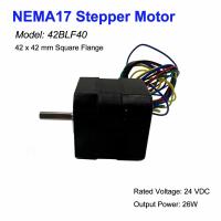 China 24V Brushless DC Motor 8 Poles 3 Phase DC Brushless Motor 26W 4000RPM for sale