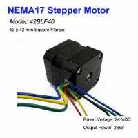 China 24V Brushless DC Motor 8 Poles 3 Phase DC Brushless Motor 26W 4000RPM for sale